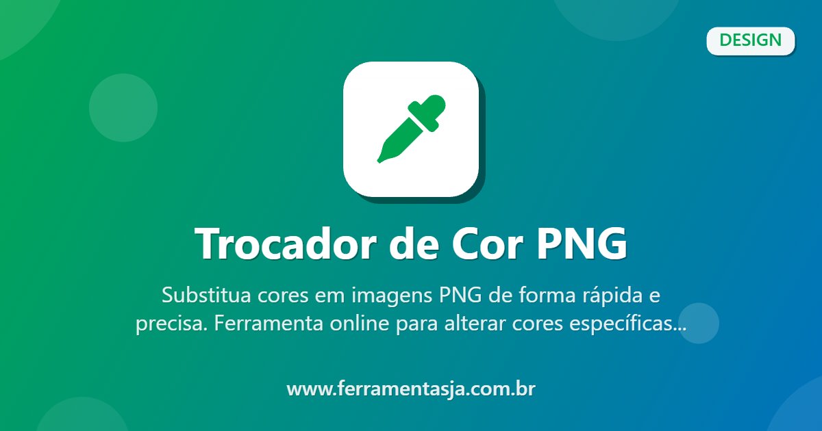 Mudar Cor PNG Online Grátis - Mantém Transparência